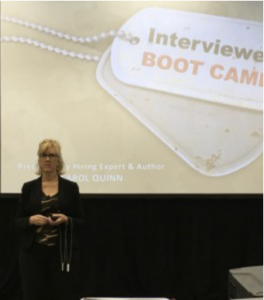 Carol Quinn - Proof of Speaker Performance